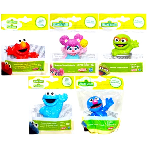 Sesame Street | Toys | Playskool Sesame Street Toddler Characters Cake ...